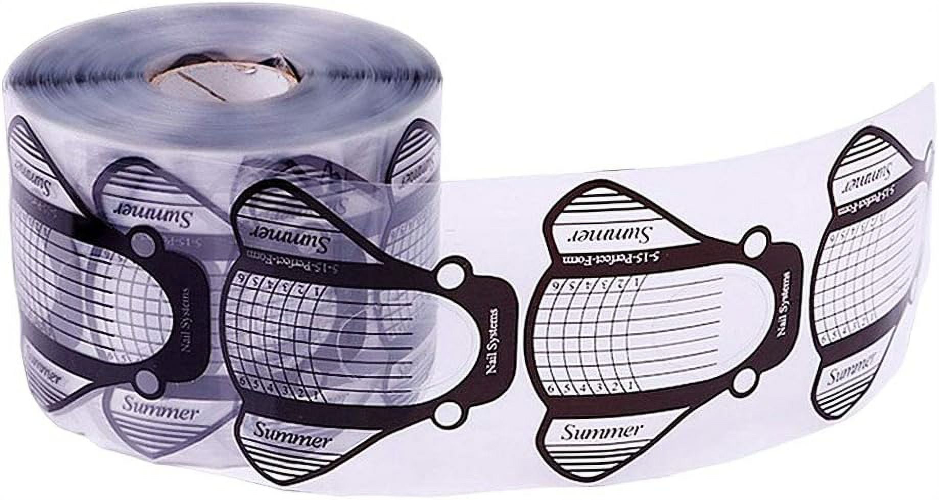 500x Professional Nail Art Self Adhesive Extension Tips Nail Forms ...