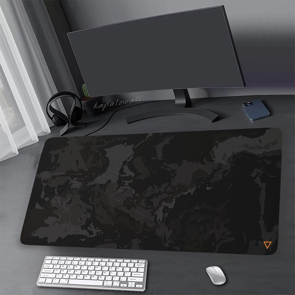 500x1000 Blue Mouse Pad Gaming Mousepad Mousemat Large Marble Mouse ...
