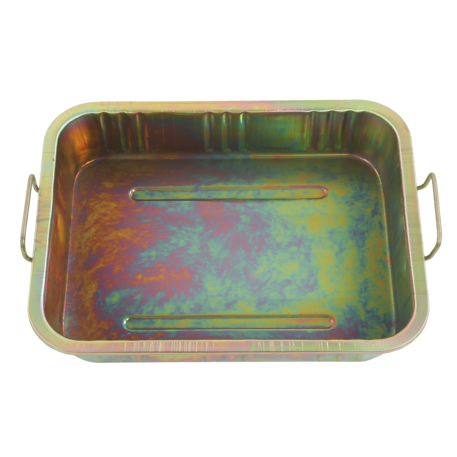 500x380x95mm Galvanized Oil Drip Tray Pan Universal Auto Repair Tool ...