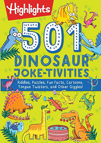 Pre-Owned 501 Dinosaur Joke-tivities: Riddles, Puzzles, Fun Facts ...