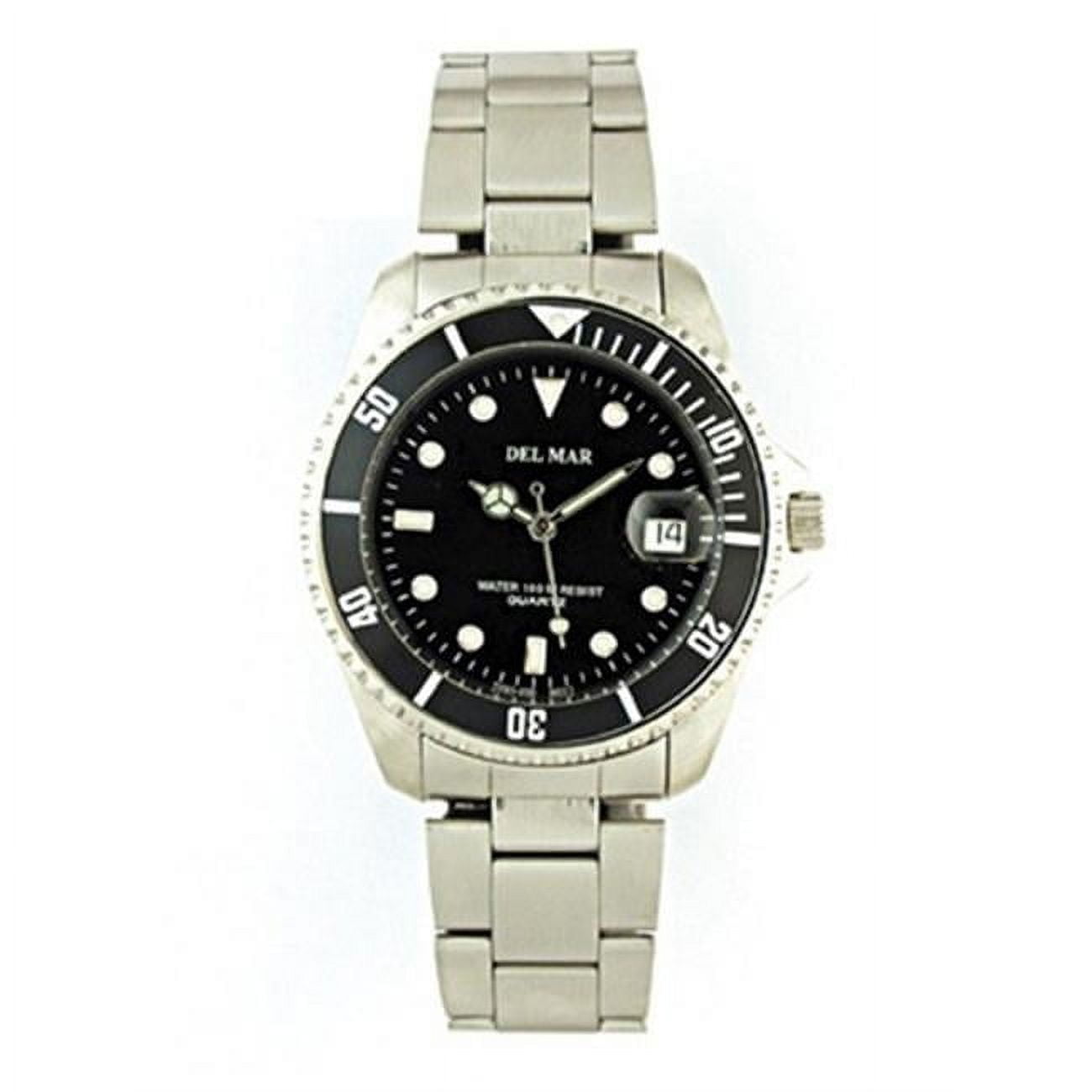 50115 Mens Classic Dive Watch - Stainless Steel - Walmart.com