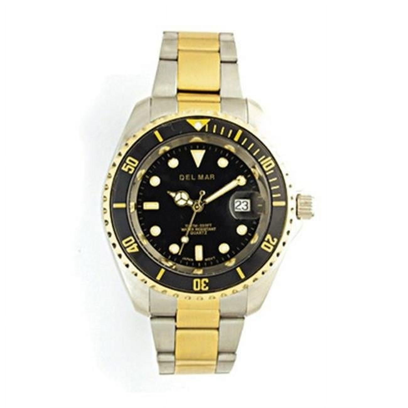 50117 Mens 200 Meter Sport Dive Watch Two Tone - Walmart.com