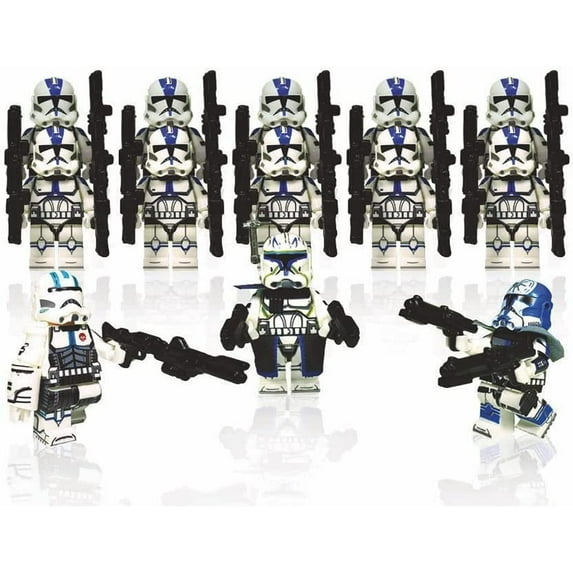 Kufutee 501st Legion Captain Rex Heavy Clone Trooper Set, 13 Piece ...