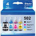 502 Ink Bottle Replacement for Epson 502 T502 Ecotank Refill Ink for ...