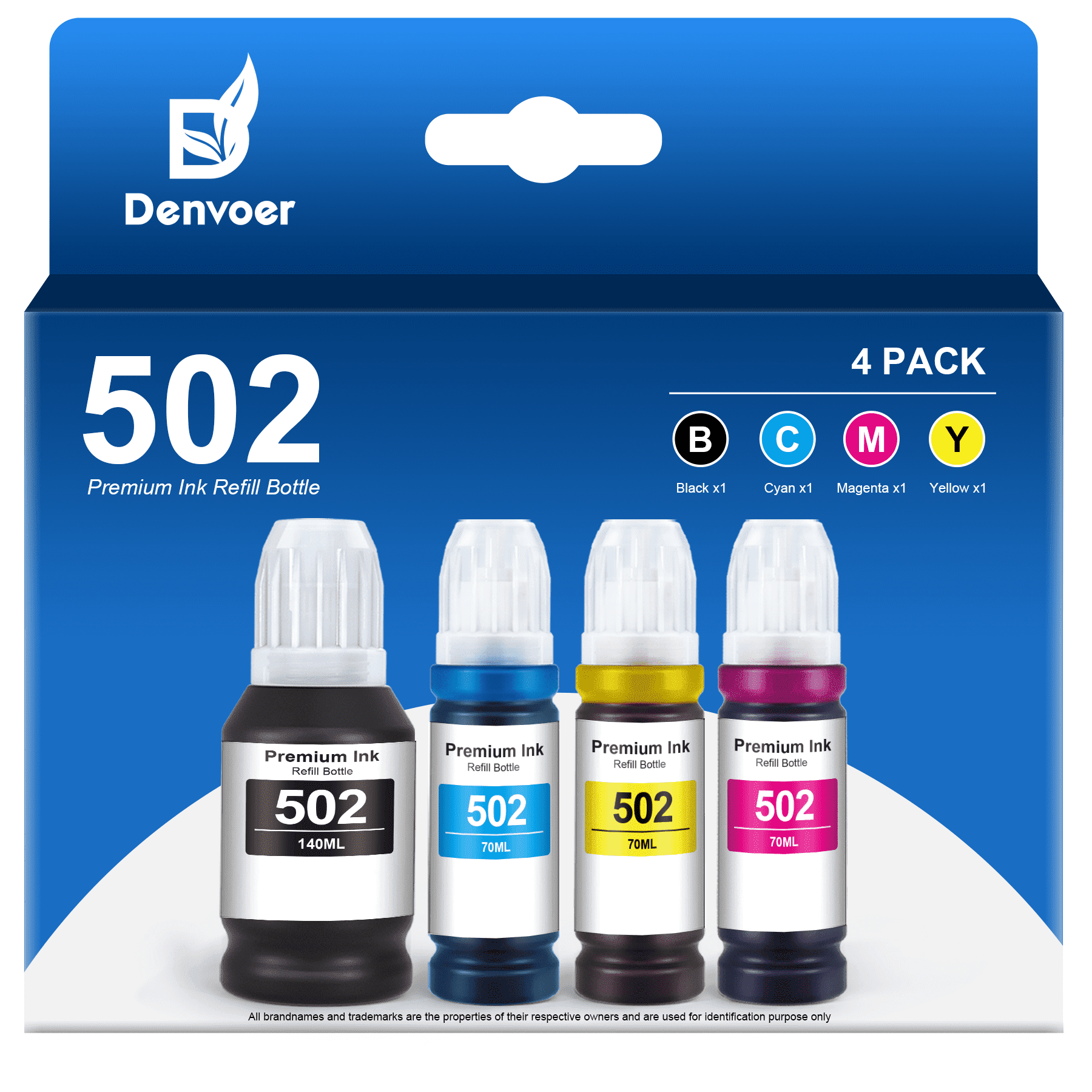 502 Ink Bottles for Epson 502 Ink Bottles Epson Ink 502 Refills (Black ...