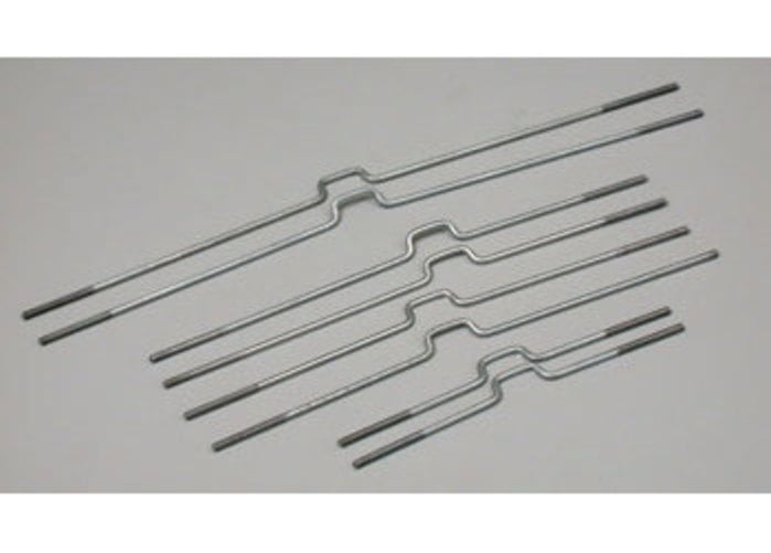 502 ZB Z-Bend Push Rod 2-56 (8) - Walmart.com