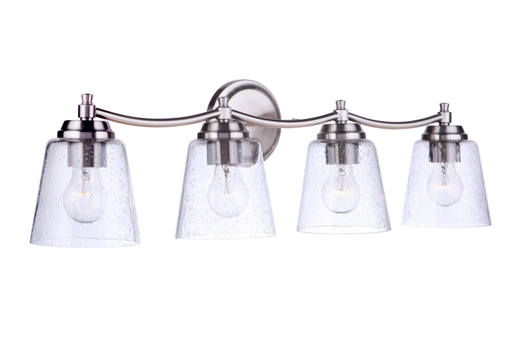 50204-BNK-Craftmade Lighting-Tyler - 4 Light Bath Vanity-Brushed ...