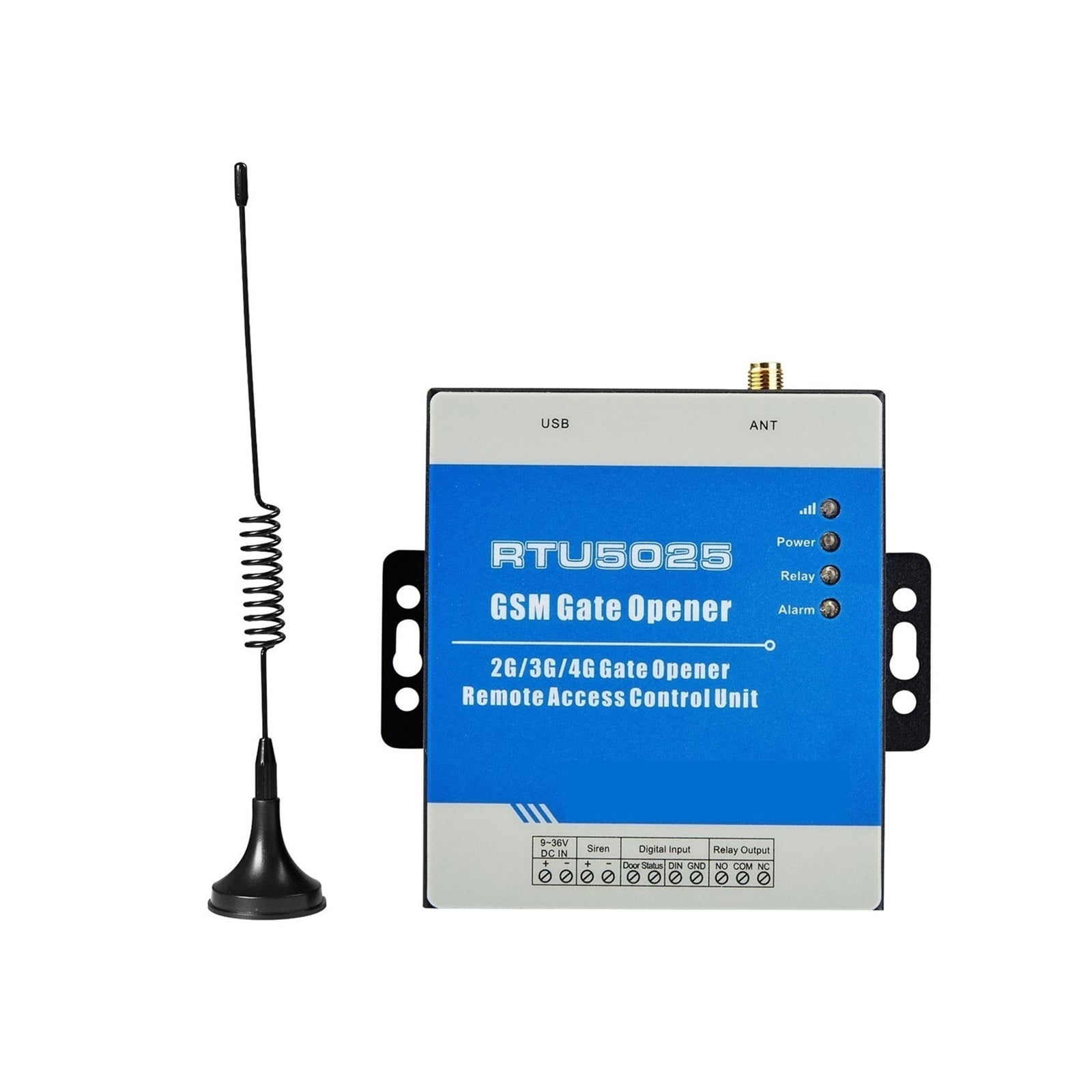 5025 2G 4G GSM/GPRS SMS Door Opener Wireless Remote Door Access ...