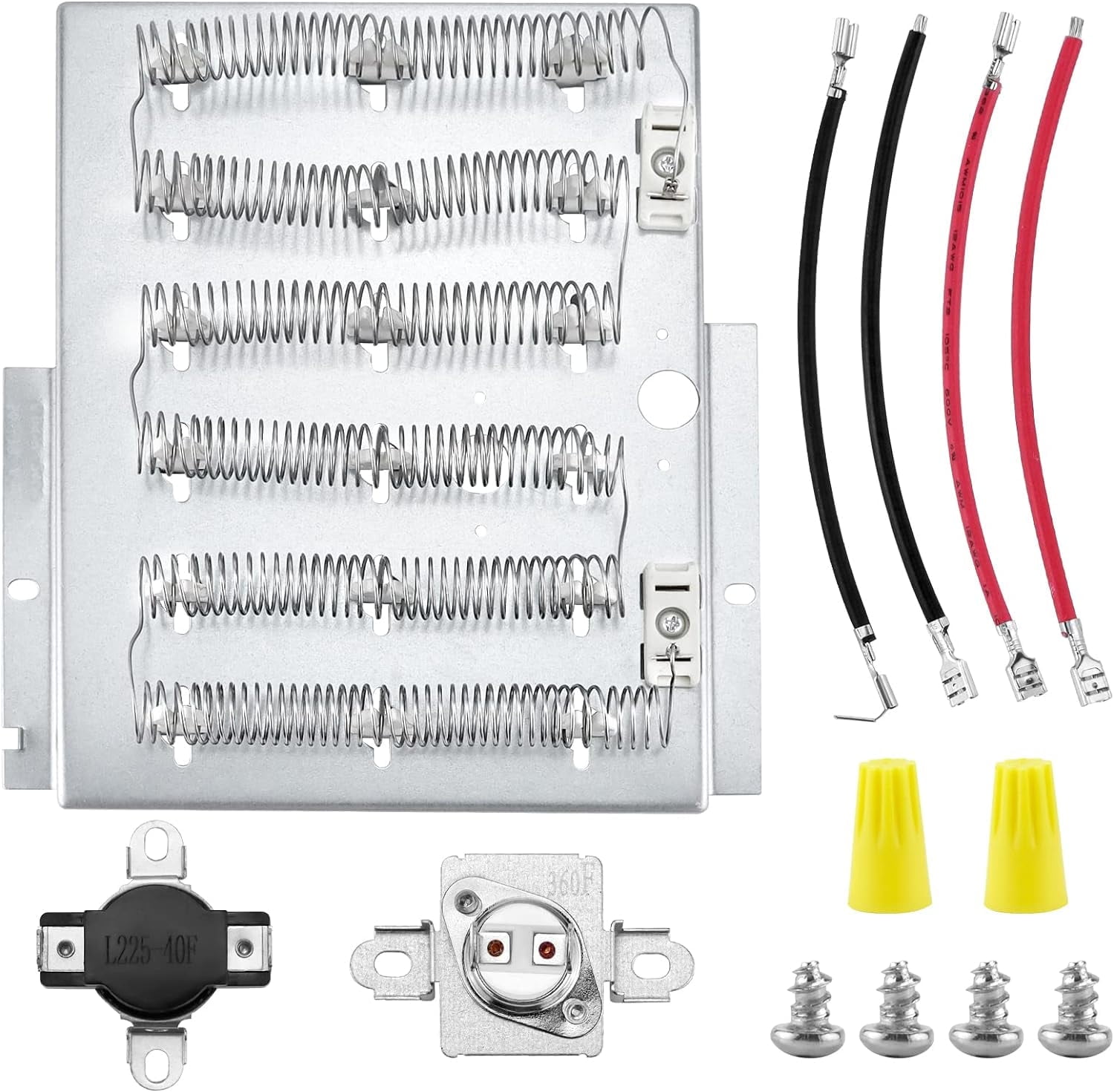 Dryer Heating Element Kit Fit 503978 61927 for Amana speed queen dryer ...