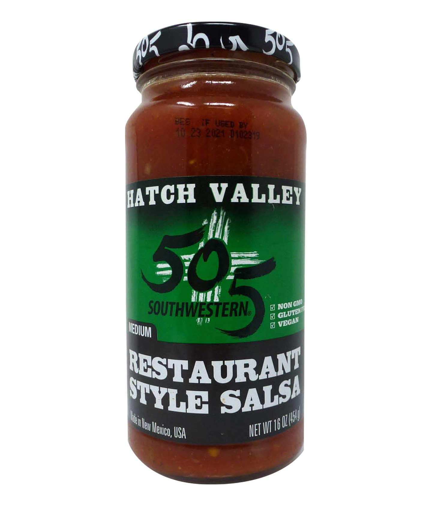505 Southwestern Hatch Valley Green Chile Restaurant Style Salsa 16 oz ...
