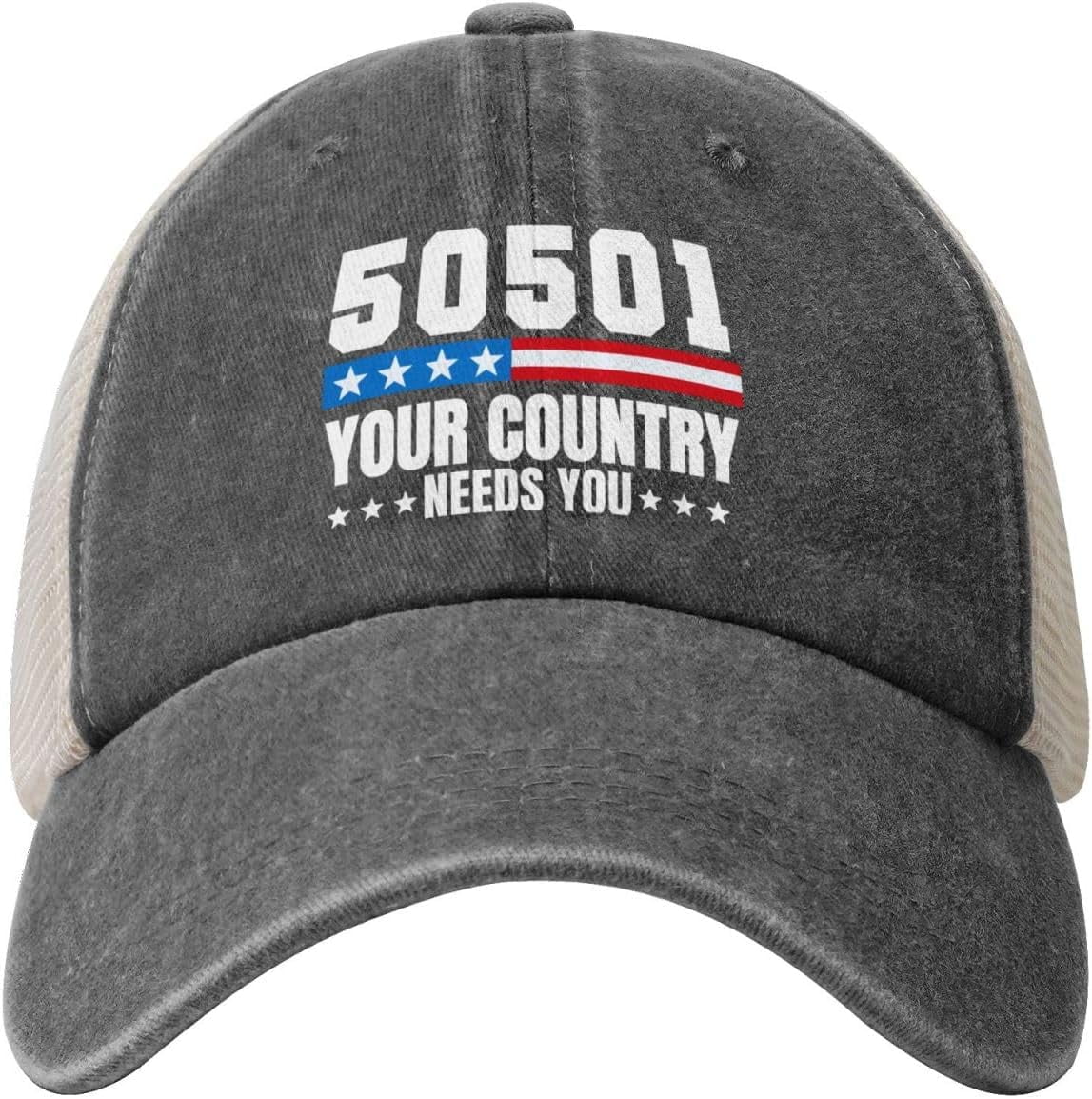 50501 Patriotic Mesh Cap Your Country Needs You Pro-Test Statement Hat ...