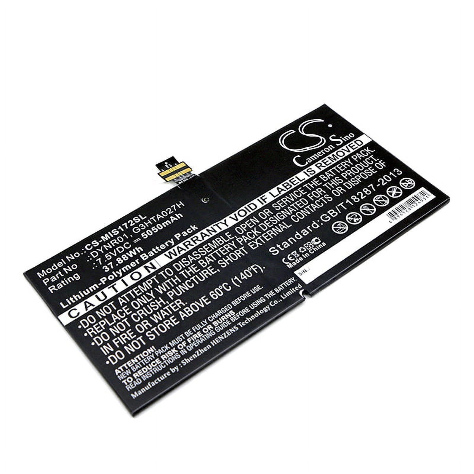 5050mAh Microsoft G3HTA027H DYNR01 Battery for Surface Pro 4 Surface ...