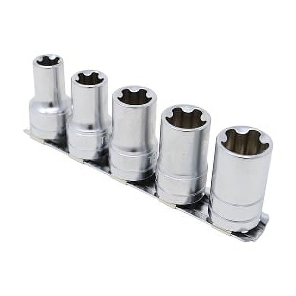 5065 5 Pc. 5 Pt Torx Plus Socket Set - 3/8" Dr. - Walmart.com