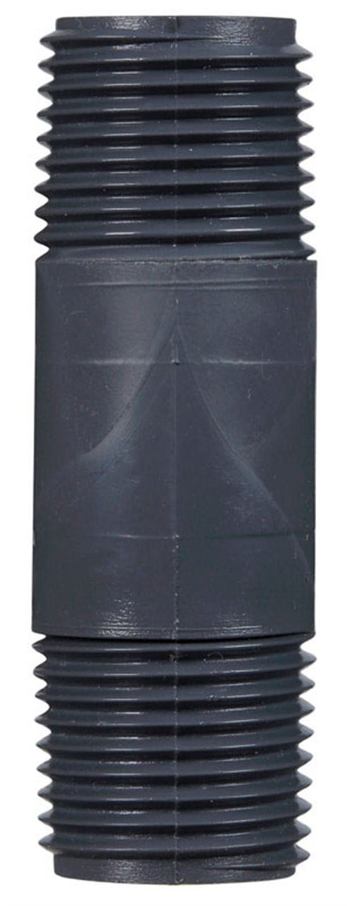 507-020 Pipe Fitting, PVC Nipple, Schedule 80, 1-1/2 x 2-In. - Quantity ...
