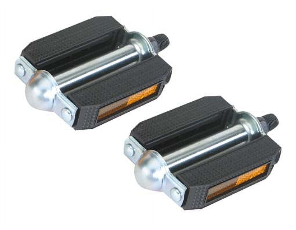 507 Pvc Pedals 1/2" Black/Chrome. Bike pedals, bicycle pedal, for ...