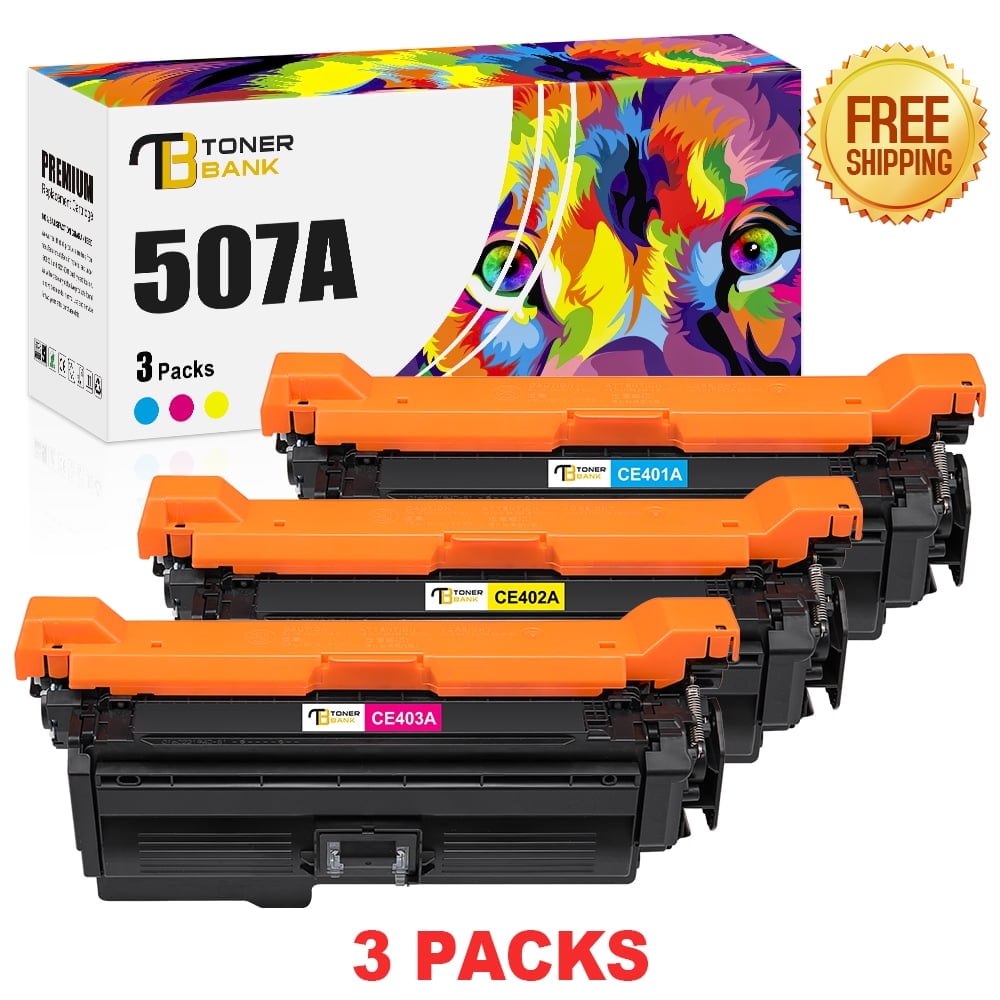 507A 507X Toner Cartridge Compatible for HP 507A 507X CE400A CE401A ...