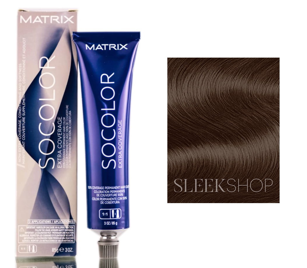{507AV - Medium Blonde Ash Violet} Matrix Socolor Extra Coverage LARGE ...