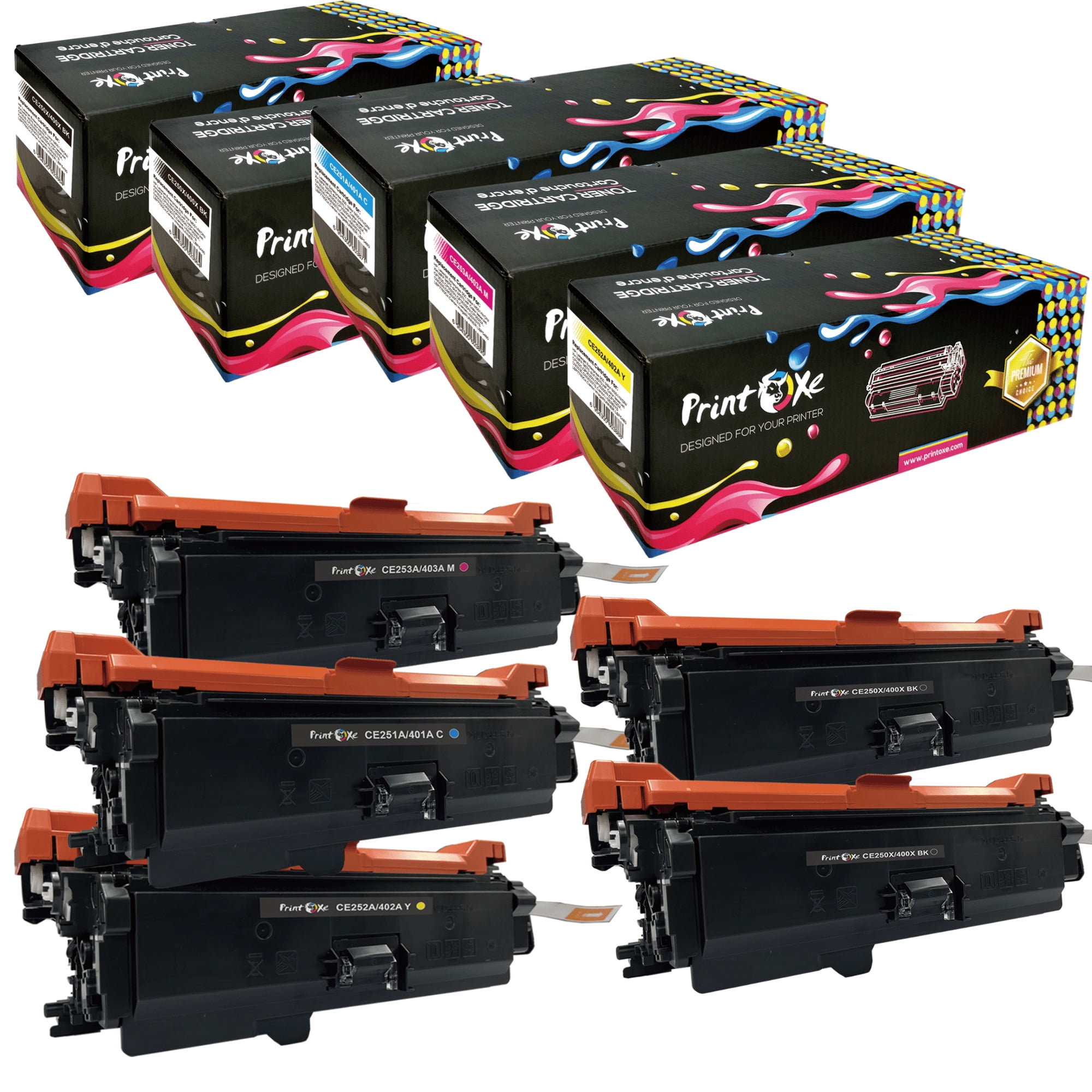 507X Compatible CE403A Magenta (Red) Toner Cartridge for HP Laserjet ...