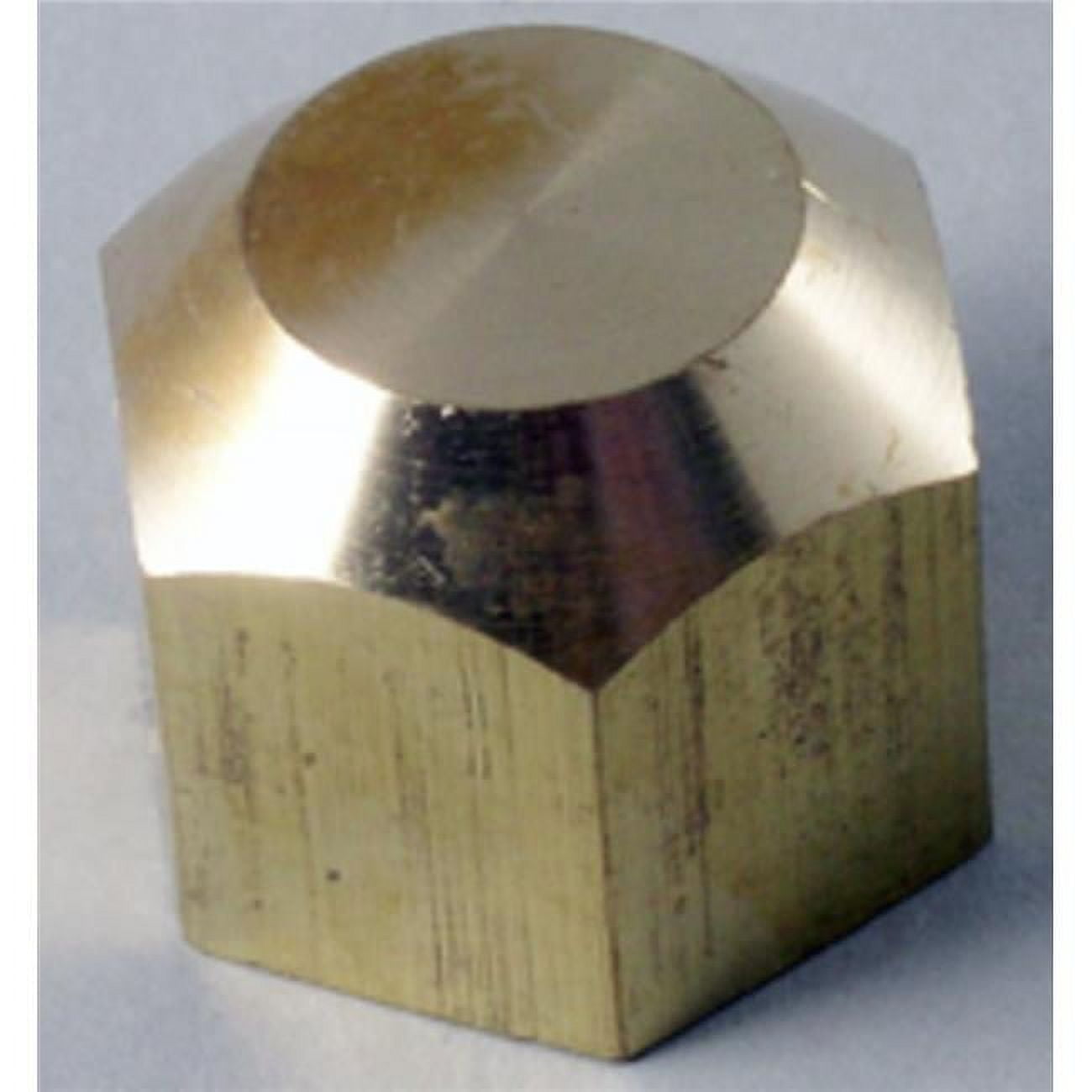 508 56-4 Flare Cap 1/4", Ldr Industries, EACH, CD, Caps off male flare ...