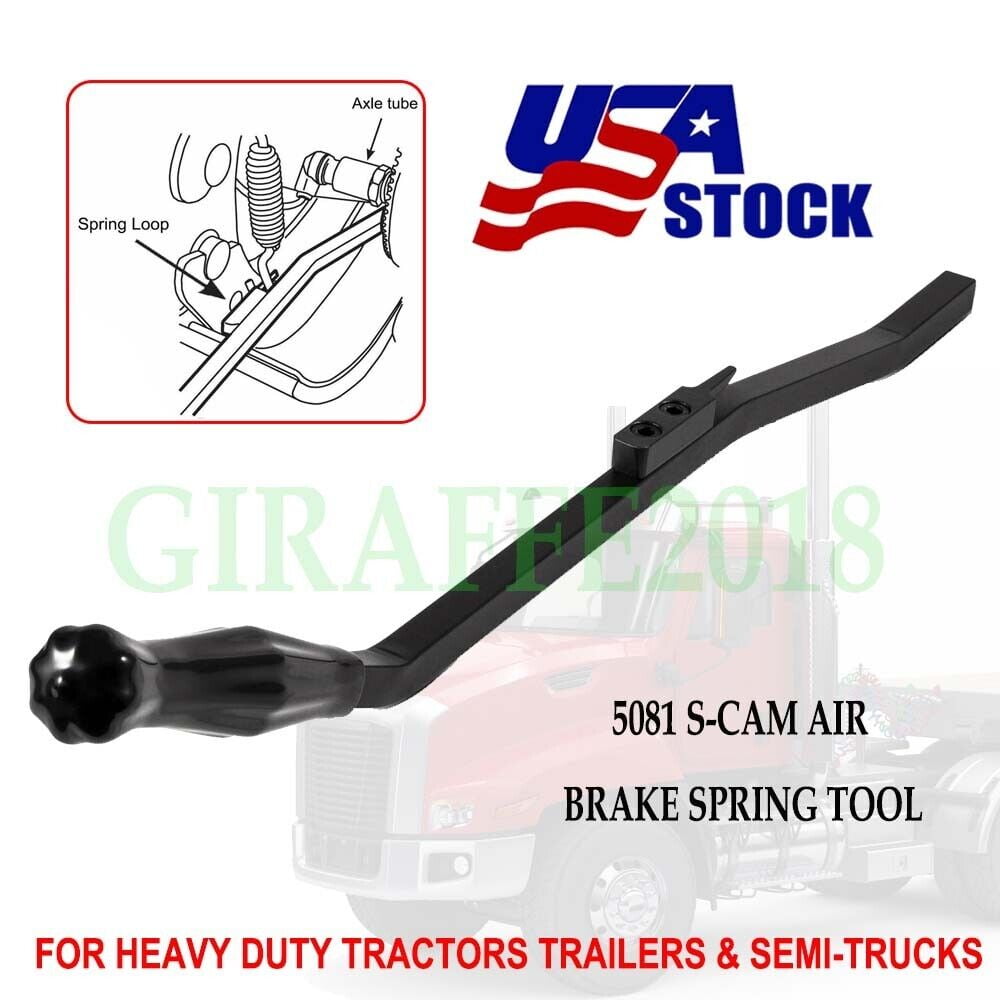 5081 S-Cam Air Brake Spring Snap Shoes Installer Tool For Semi-Truck ...