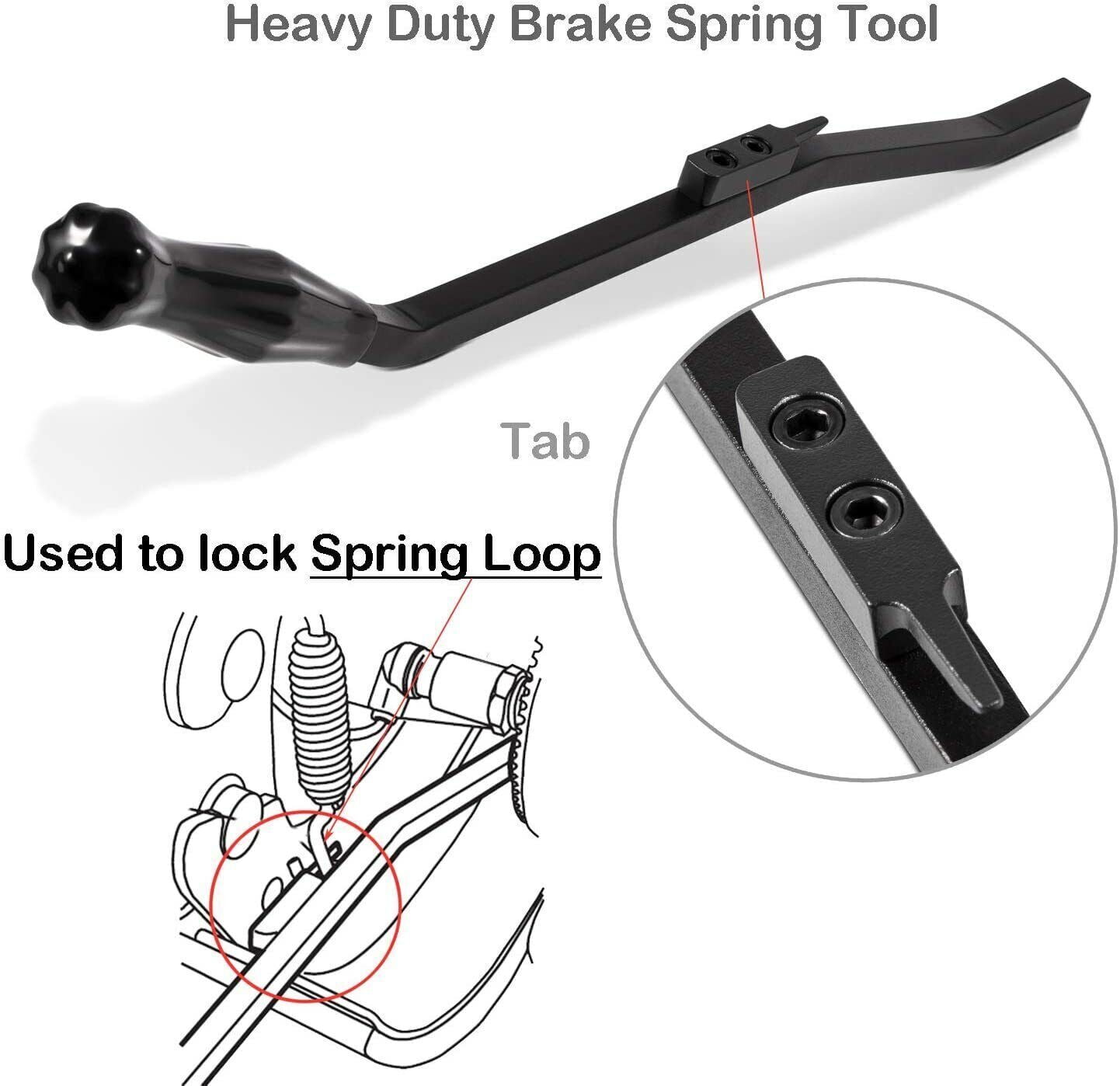 5081 S-Cam Air Brake Spring Snap Shoes Installer Tool For Semi-Truck ...