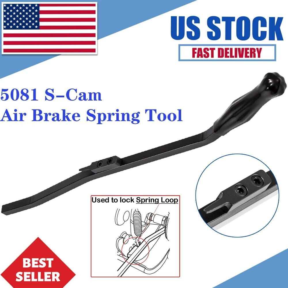 5081 S-Cam Air Brake Spring Snap Shoes Installer Tool fits Semi-Truck ...