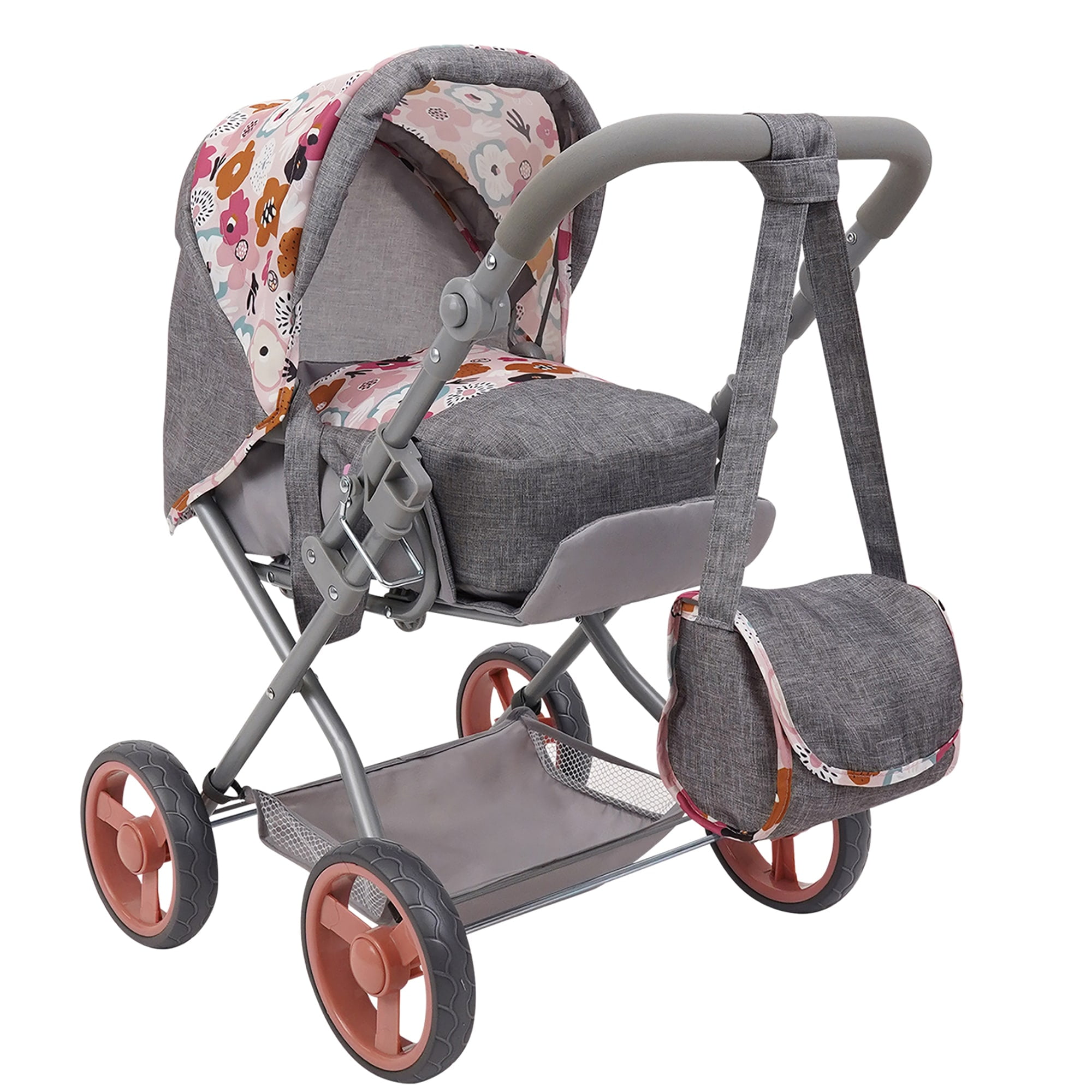 509 Crew: Melange Flora - Kelly Deluxe Doll Pram - Matching Bag ...