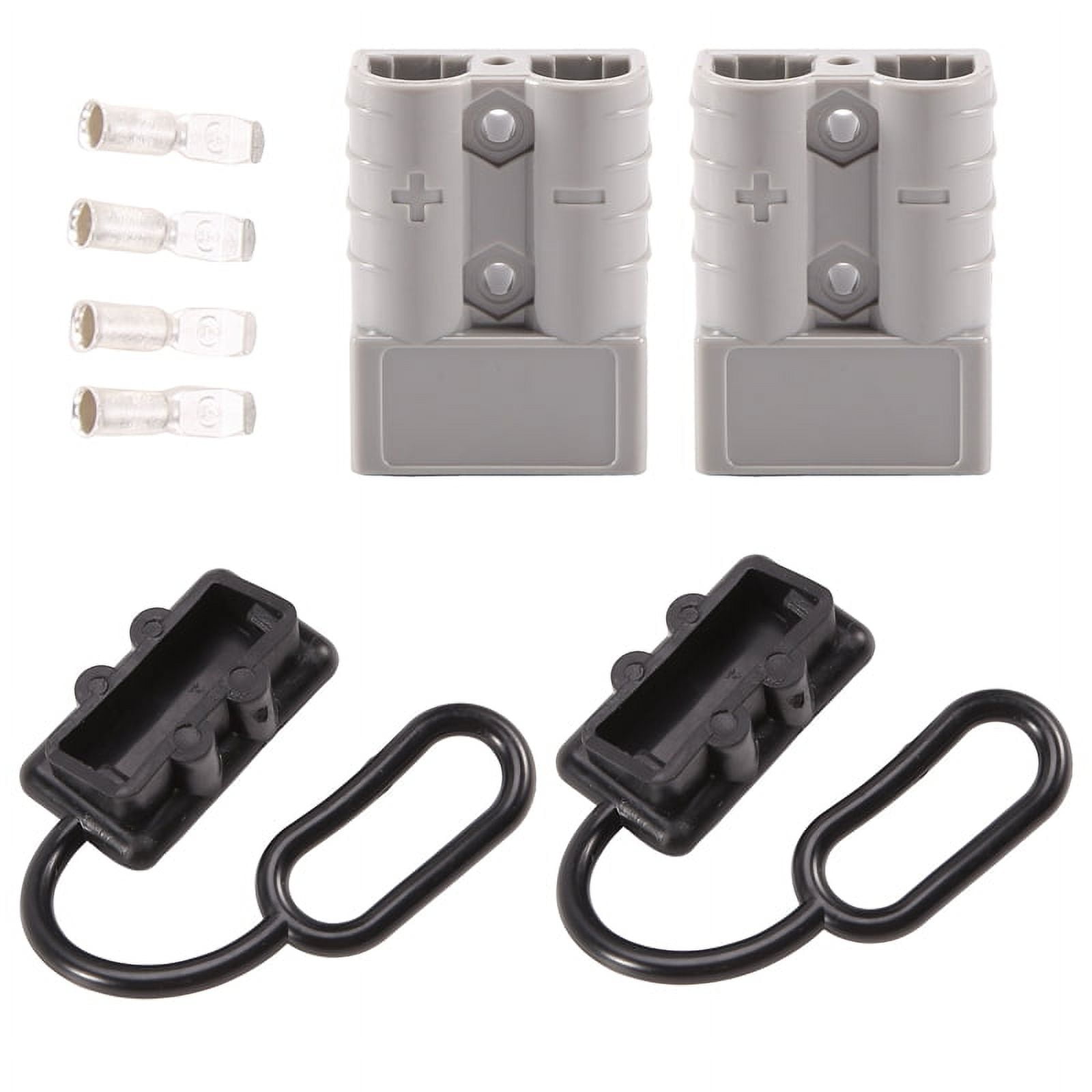 50A 1/0 AWG Battery Connection Harness Plug Connector Winch Plug Quick ...