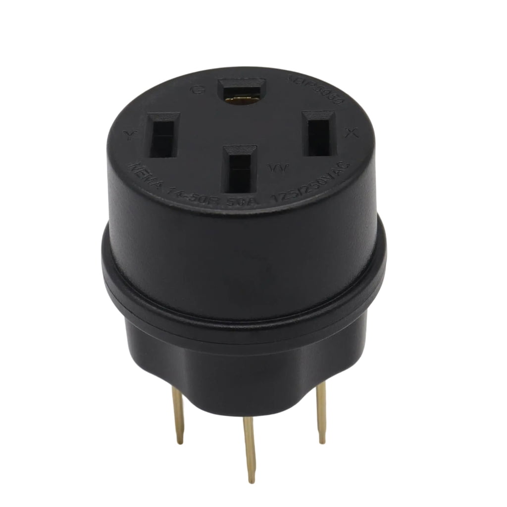 50A 250V Right Angles Electrical Plug Suitable for Industrial Equipment ...