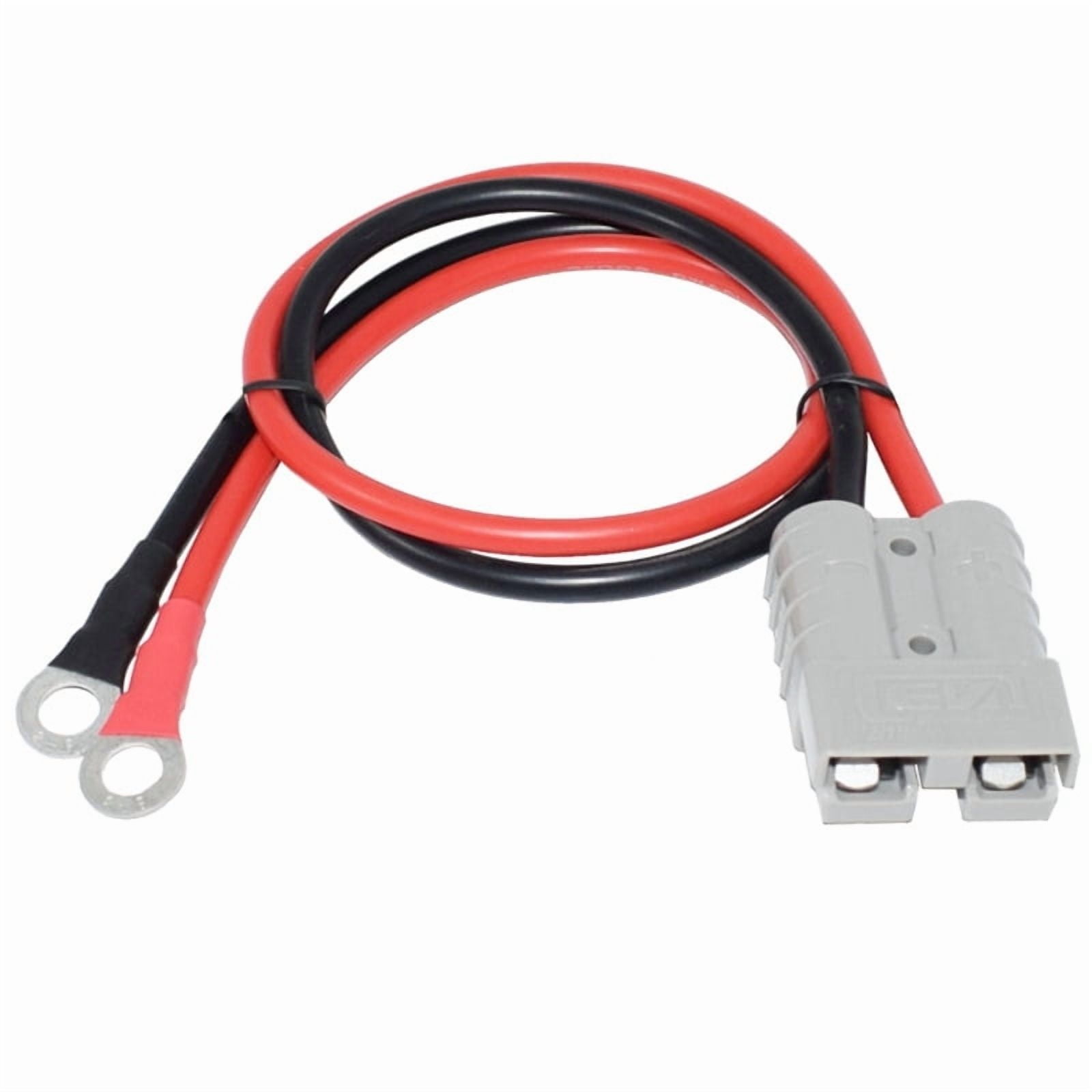 50A Anderson Plug to O Ring Terminal Connection Cable Power Connector ...