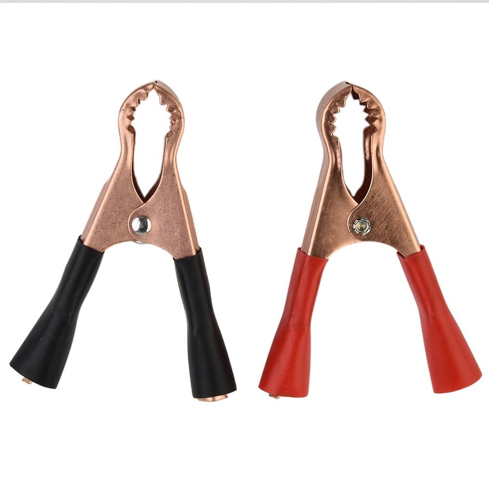 50A Car For Alligator Clips Battery Clamps Crocodile Clip Clips 80mm ...