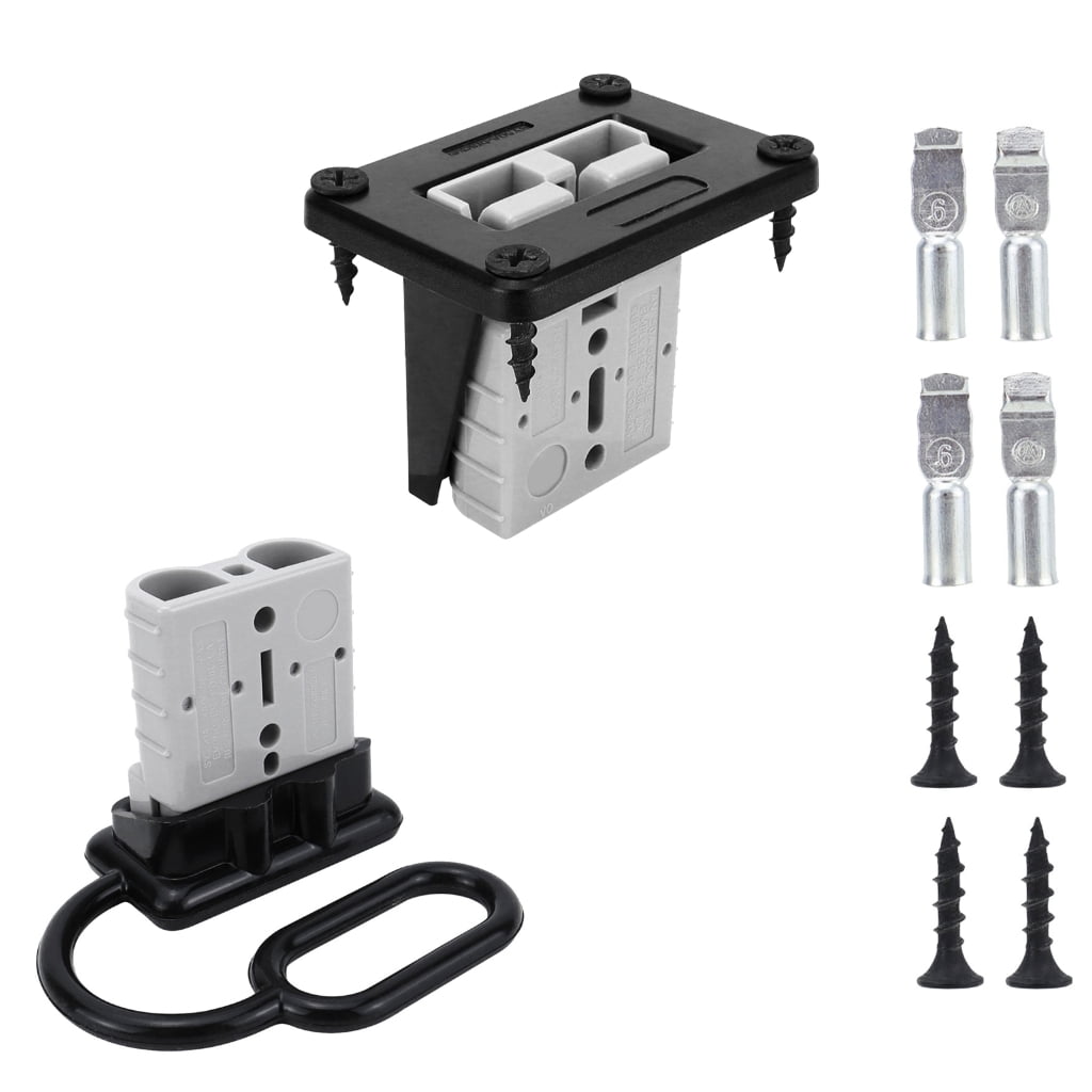 Strong 50A Plastic Base Plugs Panel Mount for Automotive & Marine ...