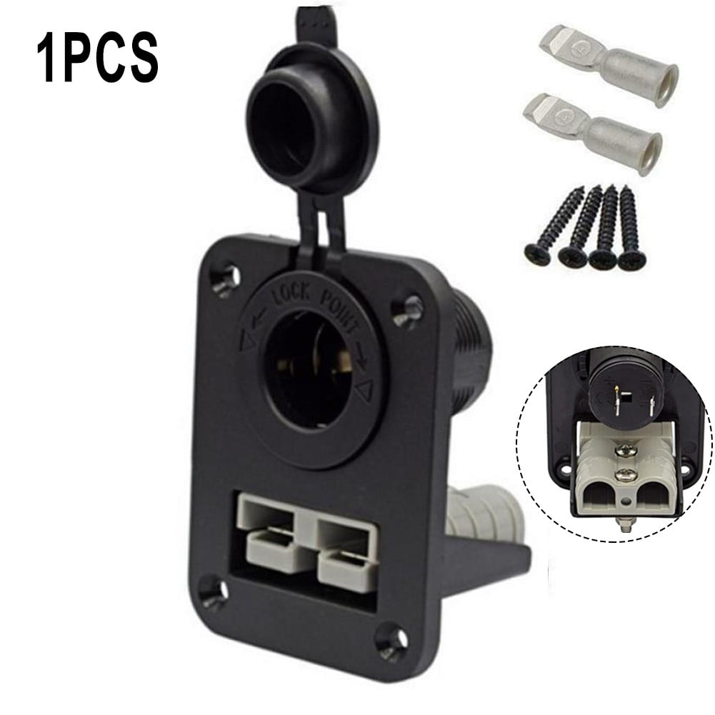 50A Flush Mount Recessed Socket Plate for Caravan Boat Camper Trailers ...