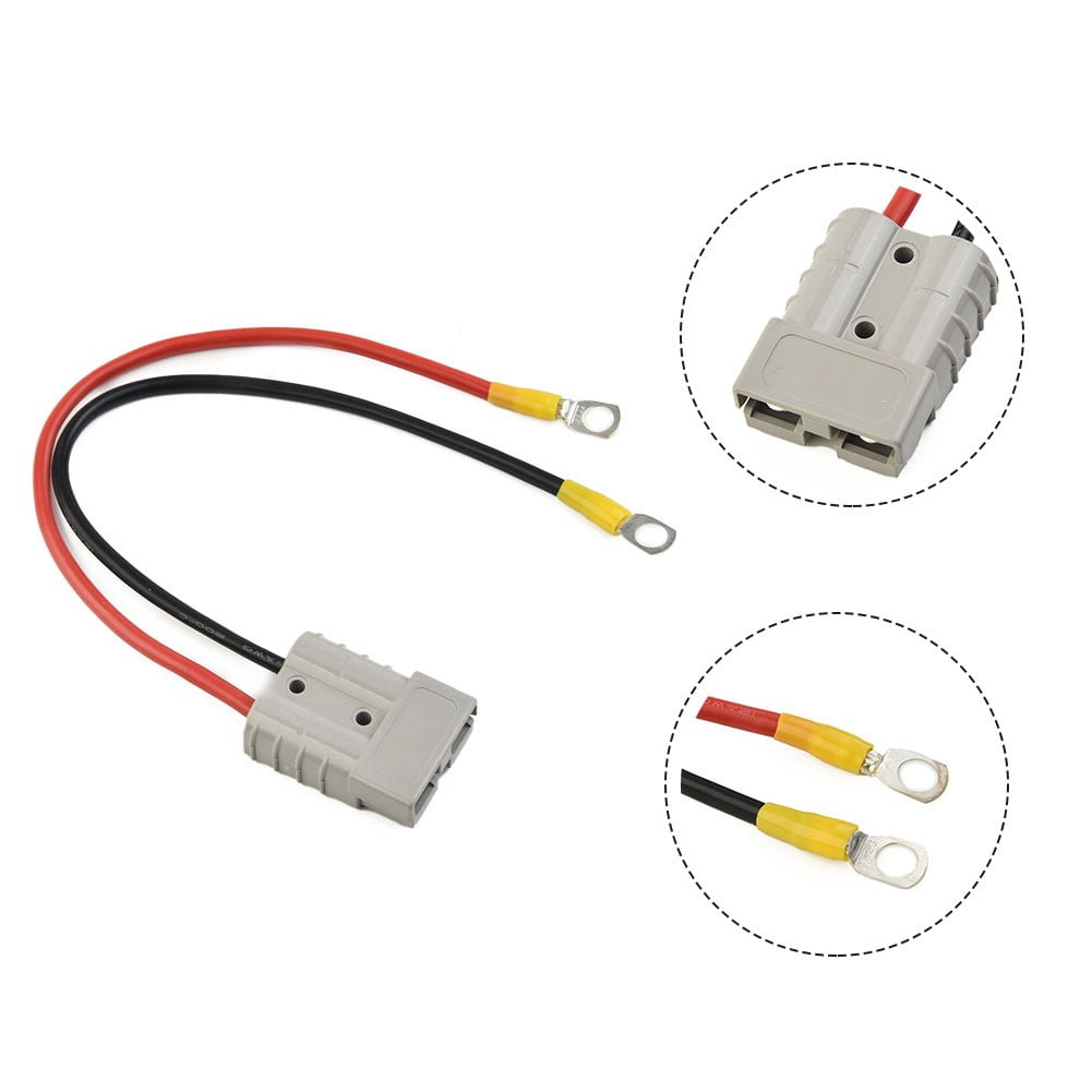 50A for anderson Plug Lead To Lug M8 Terminal Battery Charging ...