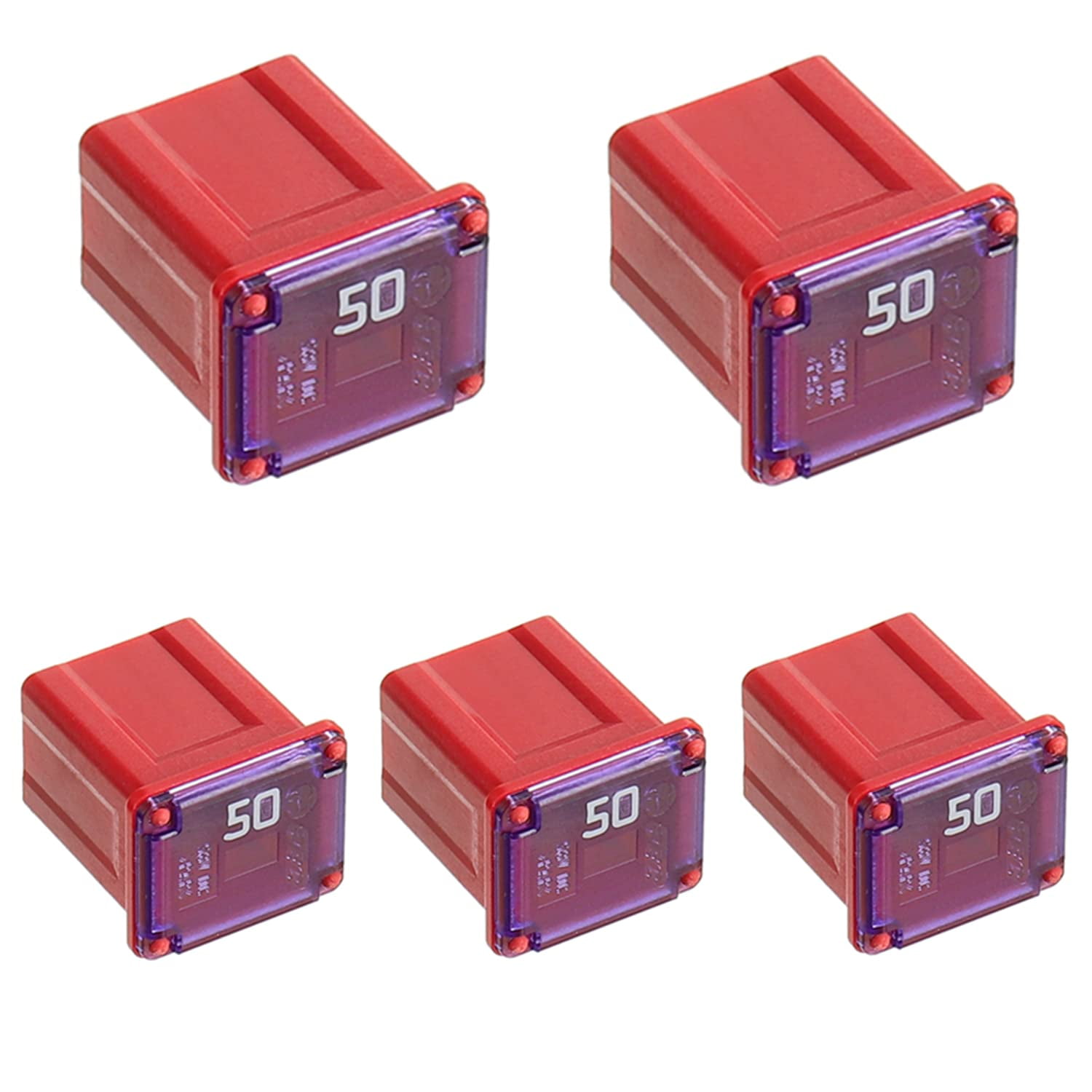 50A JCASE Fuse Automotive FMX Fuse Low Profile JCASE for Trucks, Cars ...