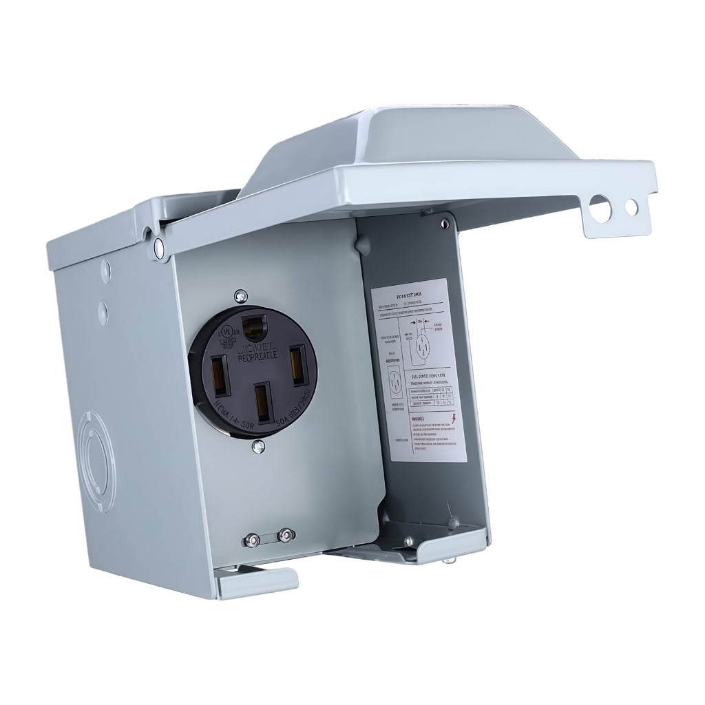 50A Lockable Power Inlet for Rapid Motorhome Charging Ensuring at ...