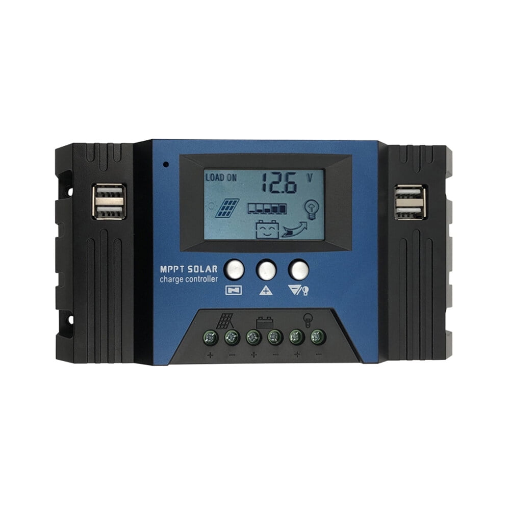 50A MPPT Solar Charge Controller 12/24V Auto Focus Solar Panel ...