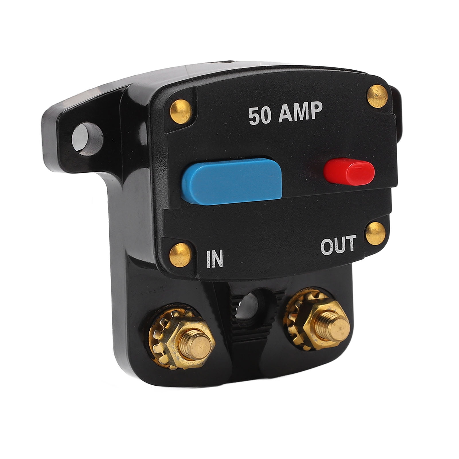 50A Manual Reset Car Audio Circuit Breaker Fuse Holder for Stereo ...