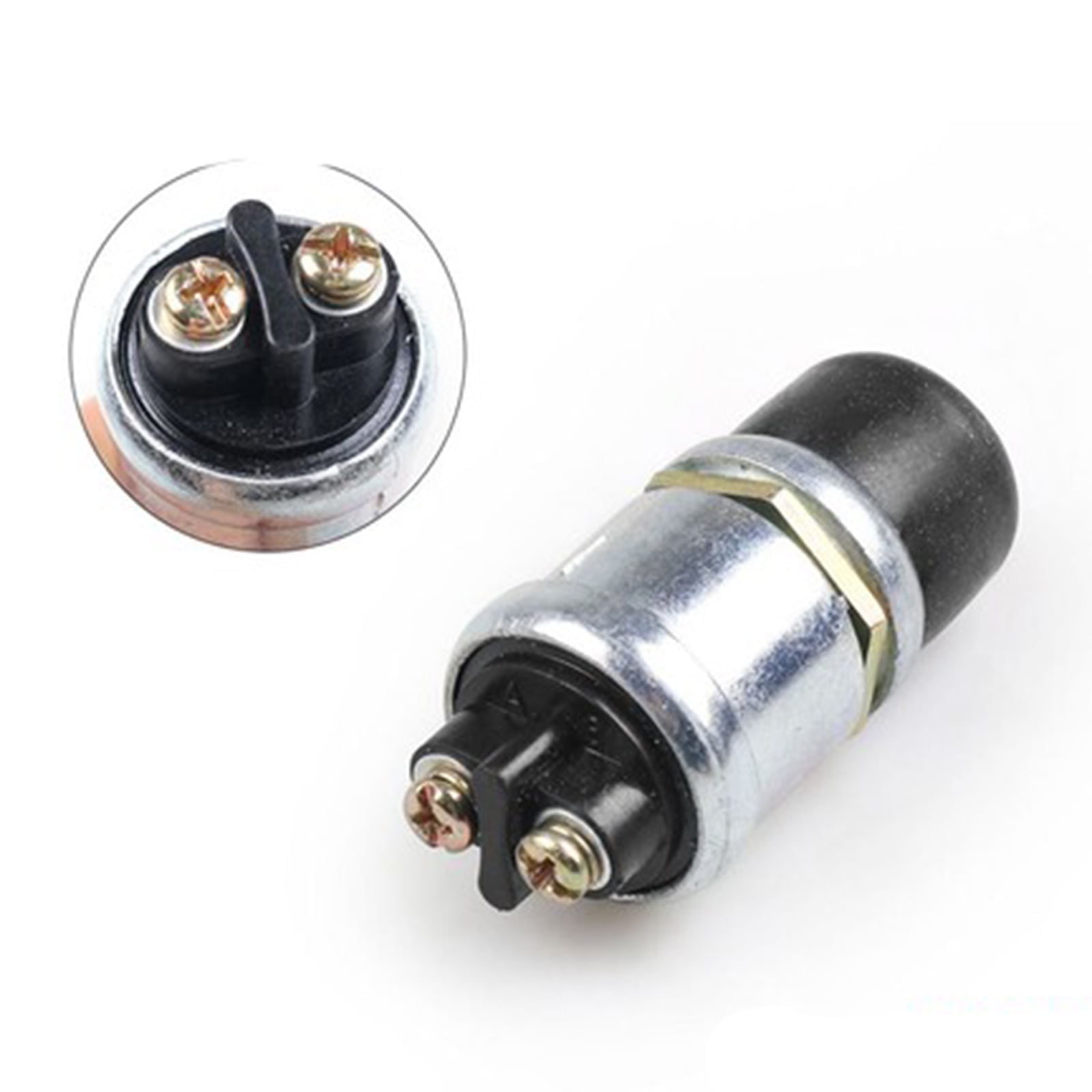 50A Push Button Momentary Starter Ignition Switch On-Off SPST 12V DC ...