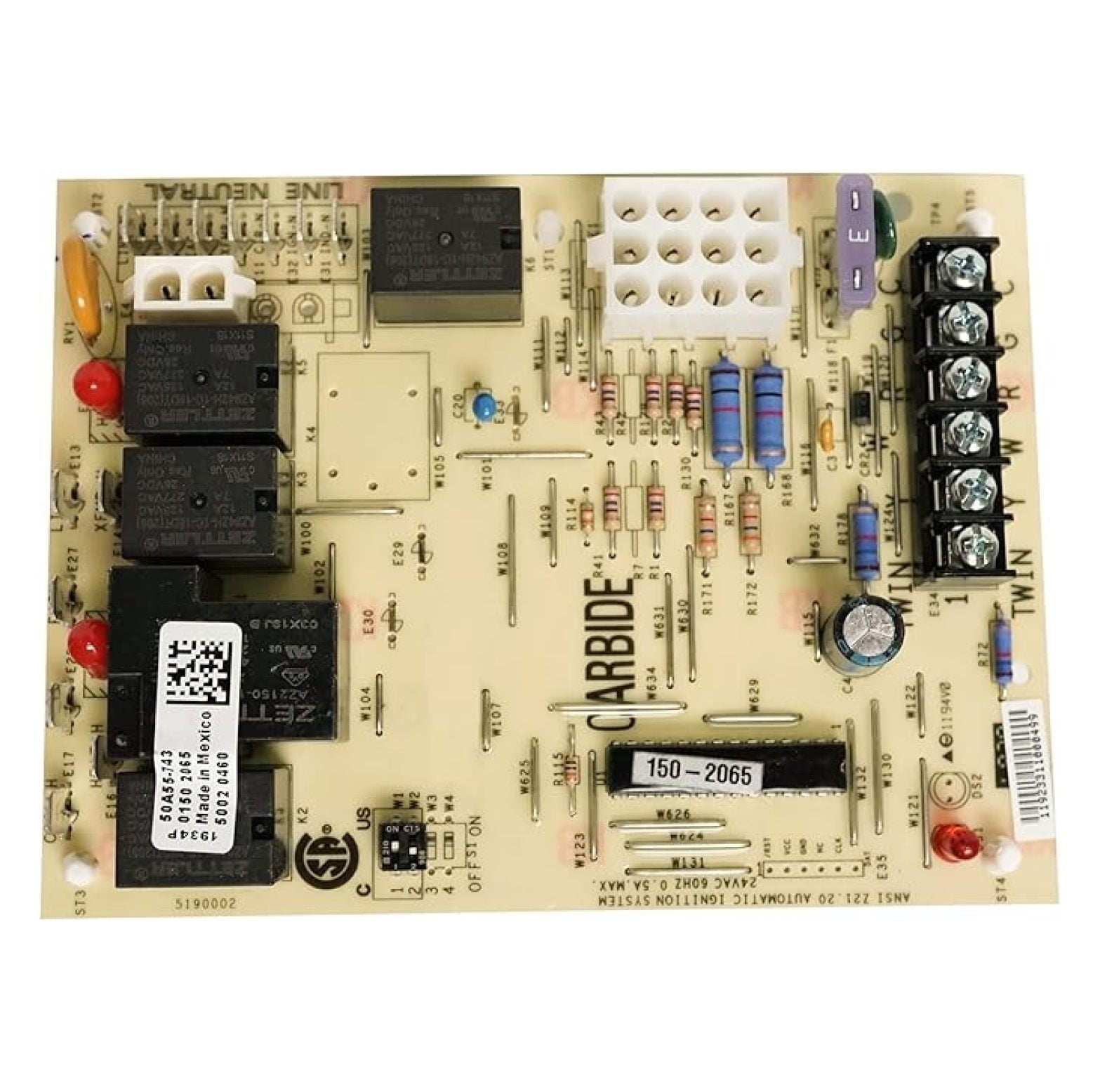 50A55-743 for Amana/Goodman Furnace Control Board PCBBF112S 0130F00005S ...