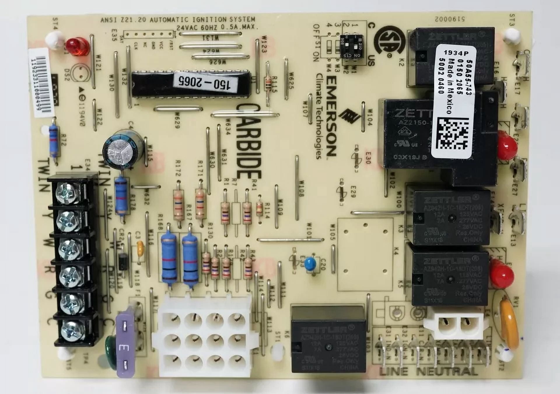 50A55-743 for Amana/Goodman PCBBF112S 0130F00005S B18099-26 B1809926S ...