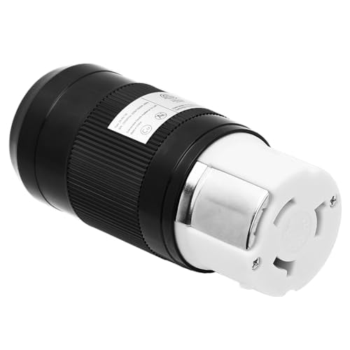 50Amp Marine Twist Lock Connector (NEMA SS2-50R) 3P 4 Wire Grounding ...
