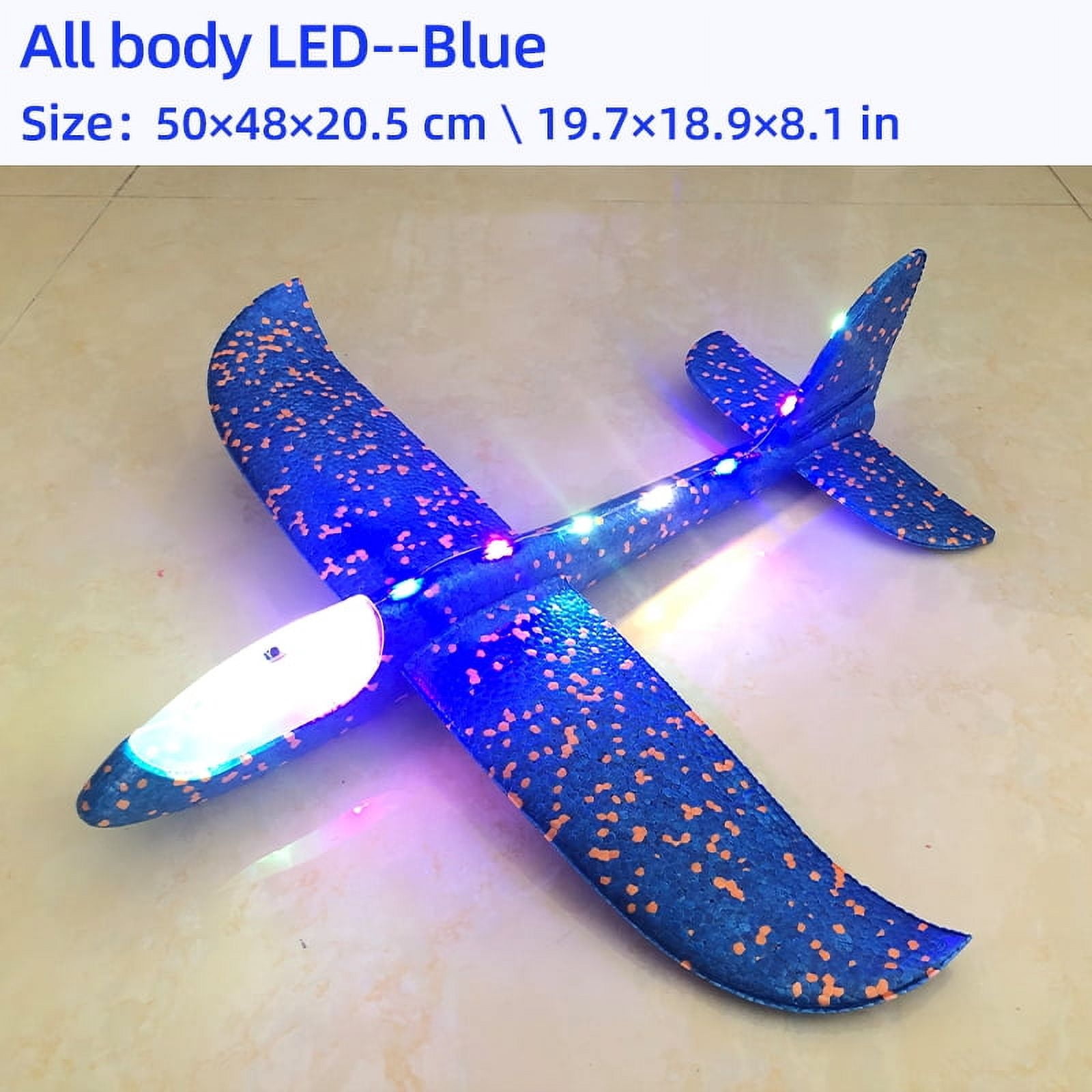 50CM Big Foam Plane Glider Hand Throw Airplane Light Inertial EPP ...