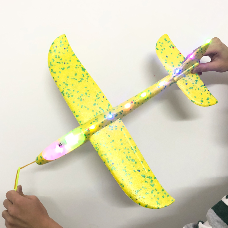 50CM Big Foam Plane Glider Hand Throw Airplane Light Inertial EPP ...