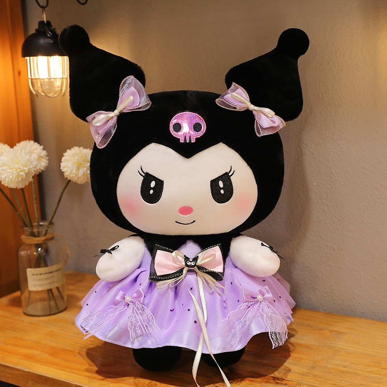 50CM Sanrio New Princess Kuromi Cute Plush Stuffed Doll Children's Soft ...