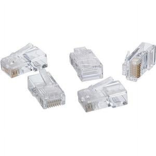 50COUNT JAR RJ45 8POS 8CONTCT MODULAR PLUGS - Walmart.com