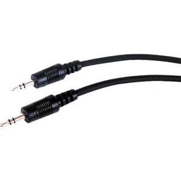 25FT 3.5 STEREO M/M AUDIO CABLE STANDARD SERIES LIFETIME WARRANTY ...