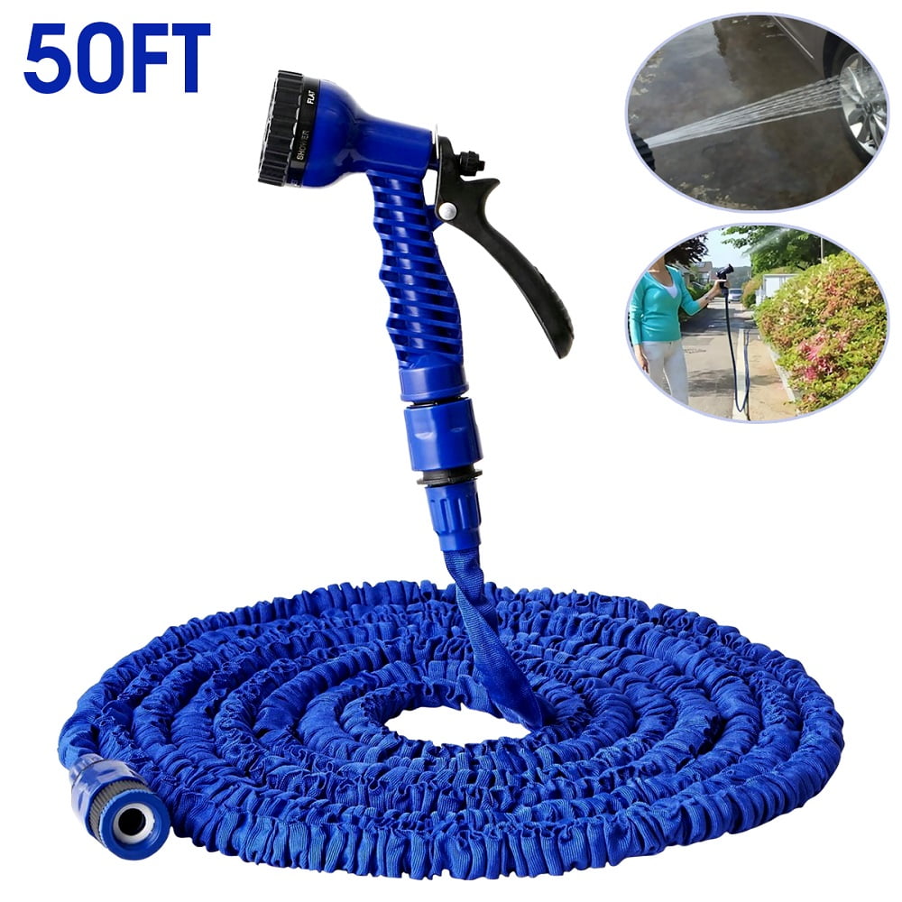WASAGA Magic Garden Hose, 50 ft Expandable, Retractable, Sprayer ...