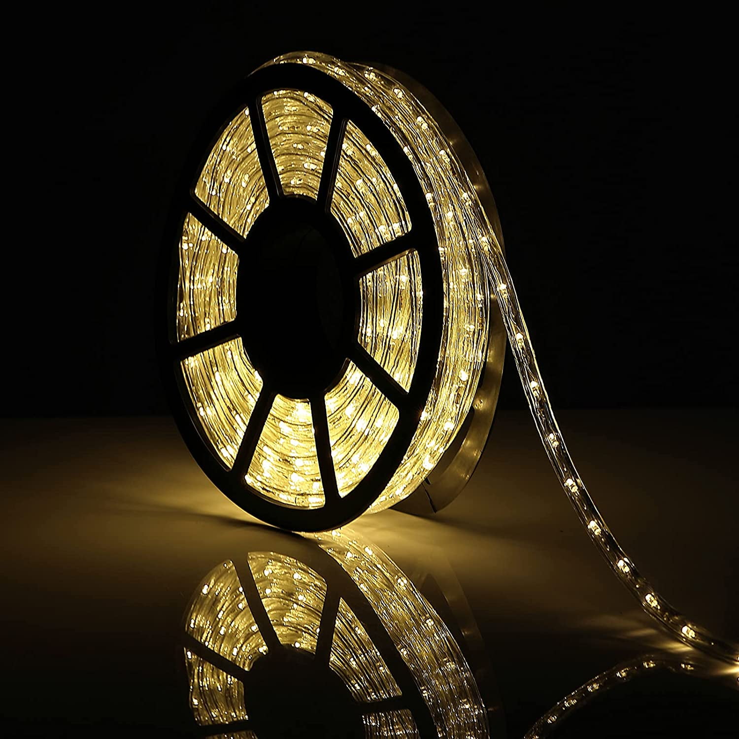 50Ft Led Rope Lights Outdoor, LED Strip Lights Outdoor Waterproof ...