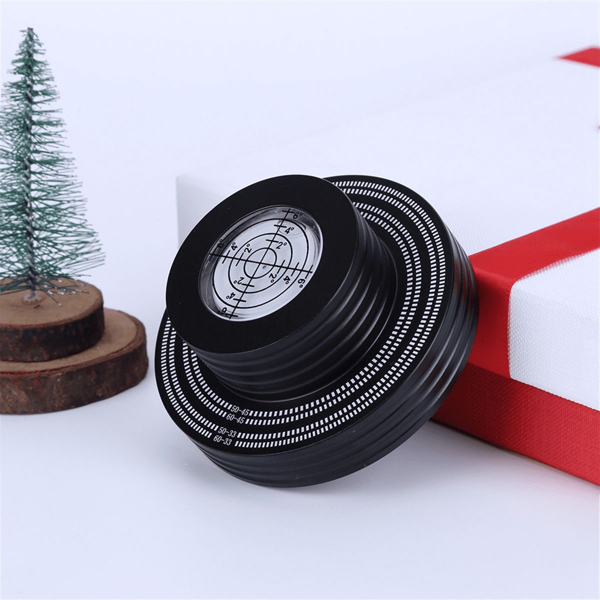 50Hz/60Hz Record Weight LP Vinyl Record Clamp with Bubble Level ...